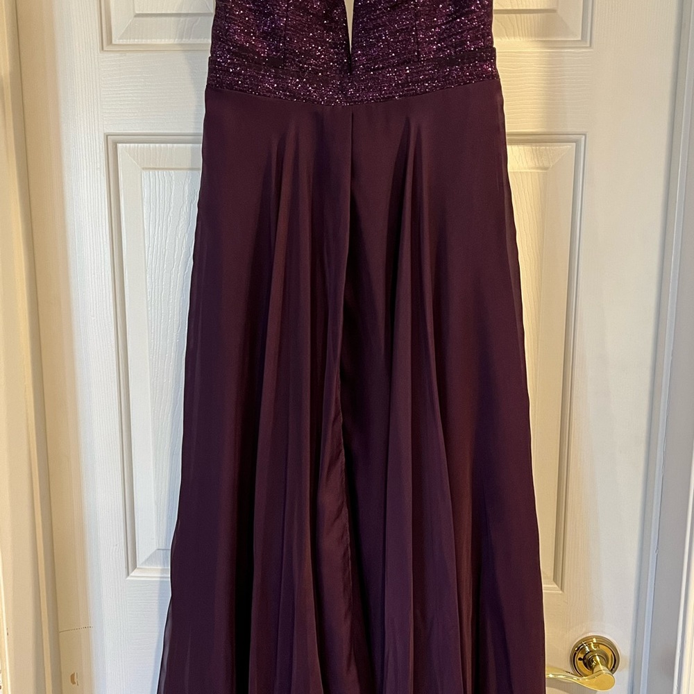 Jovani Deep Purple Formal Prom Gown - Gem